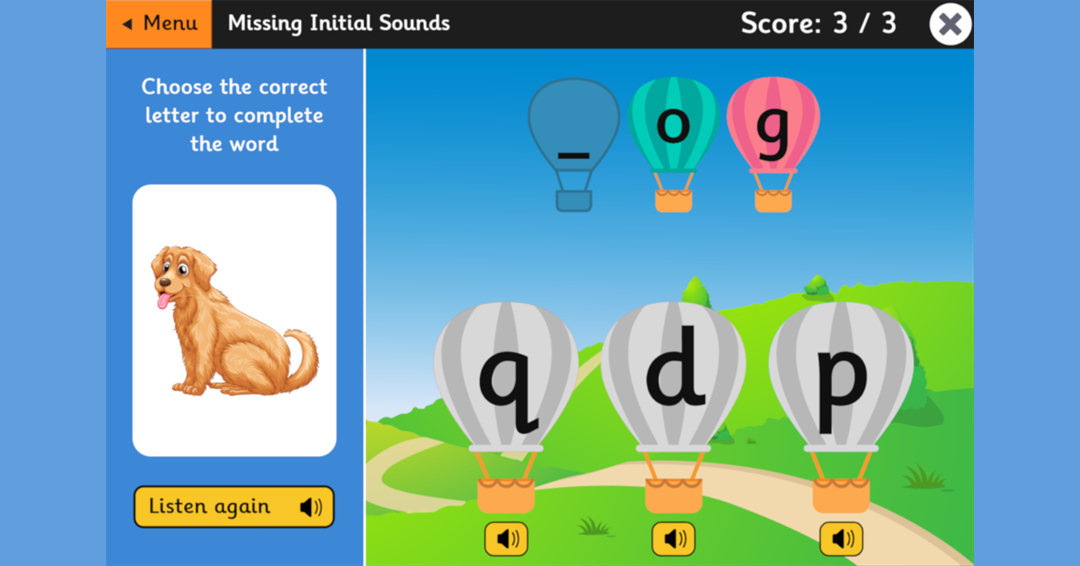 Learning to Read, English Games for 5-7 Years - Topmarks