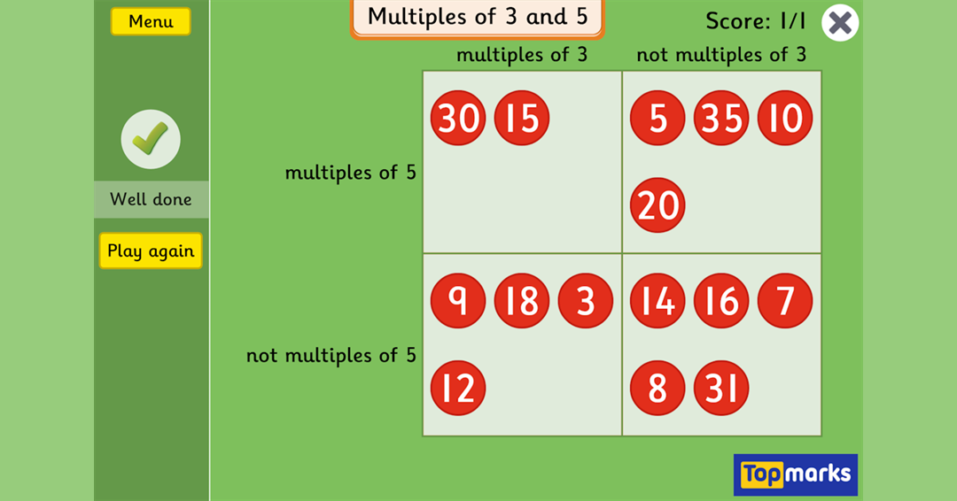 Data Handling Games for Key Stage 2 Children