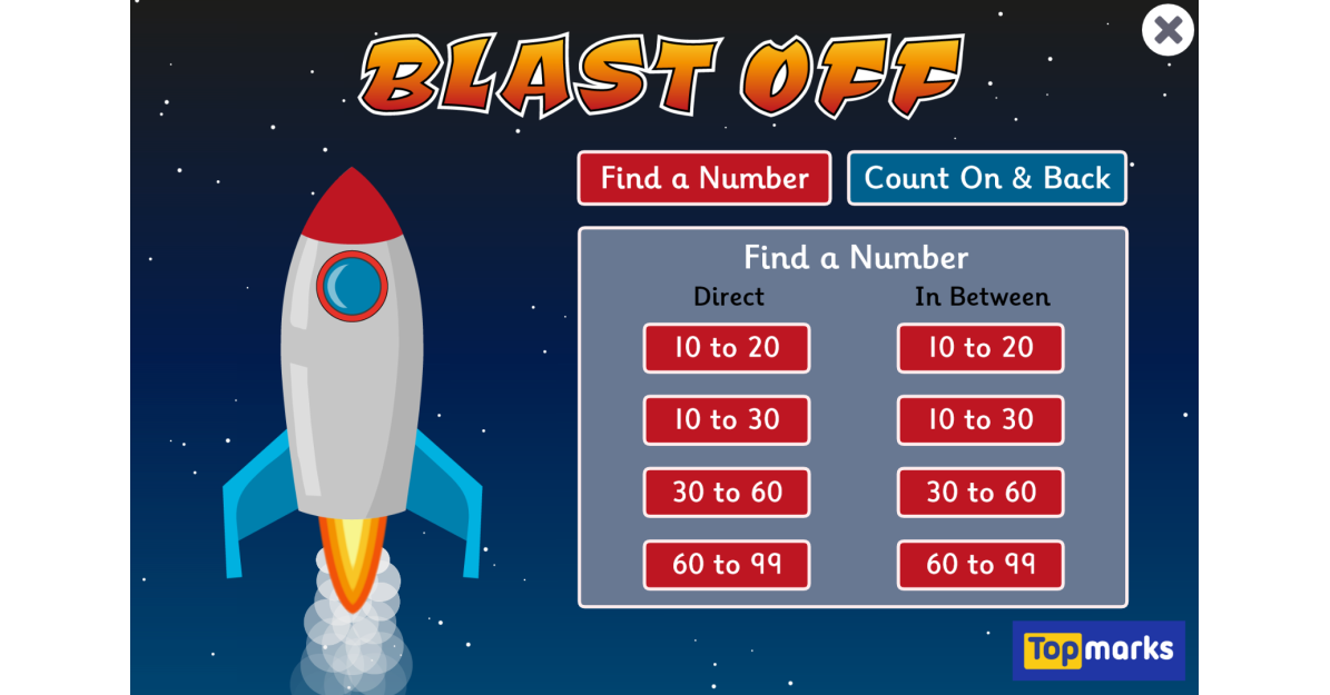 Blast Off - Mental Maths for 5 to 8 Year Olds