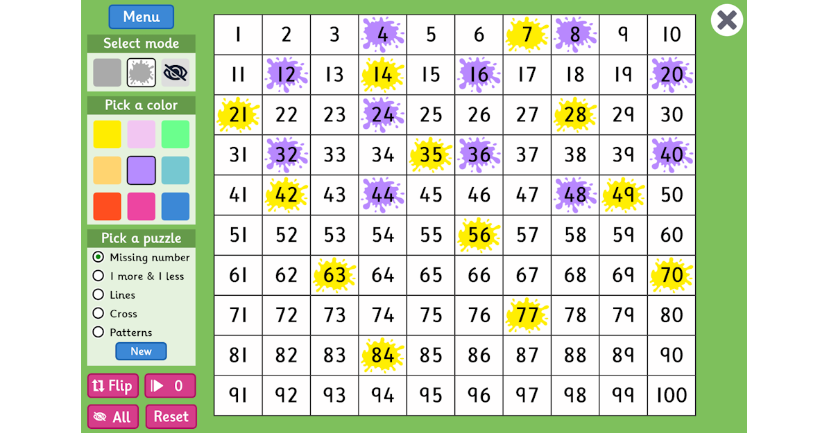 Topmarks Learning To Count